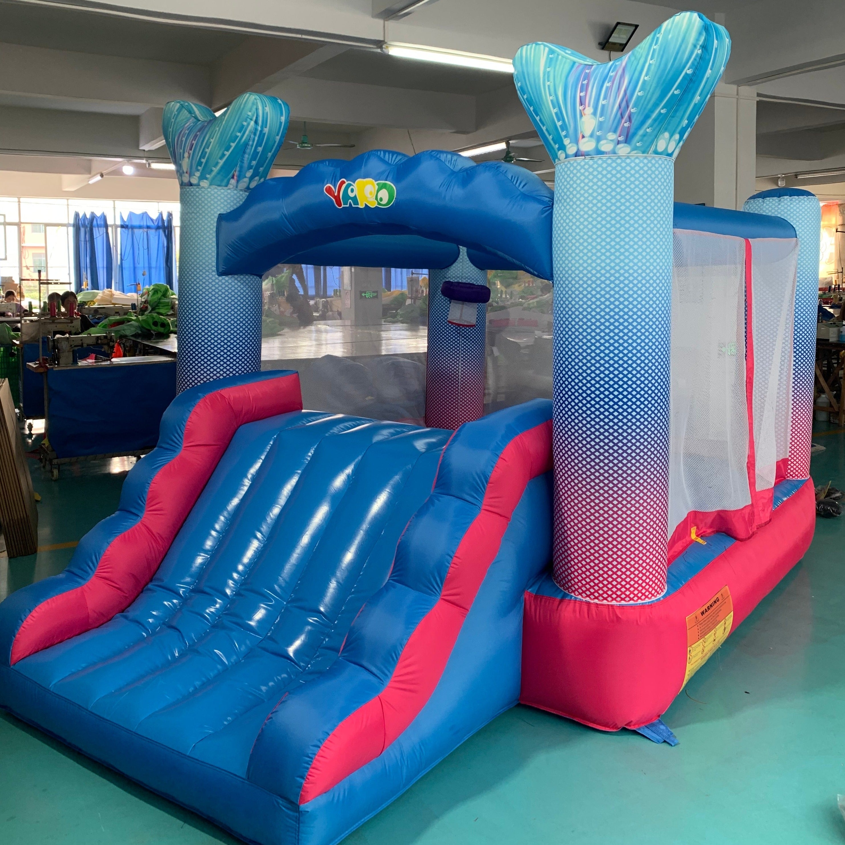 Mermaid Tail Bounce House | yardbouncycastle – yardbouncehouse