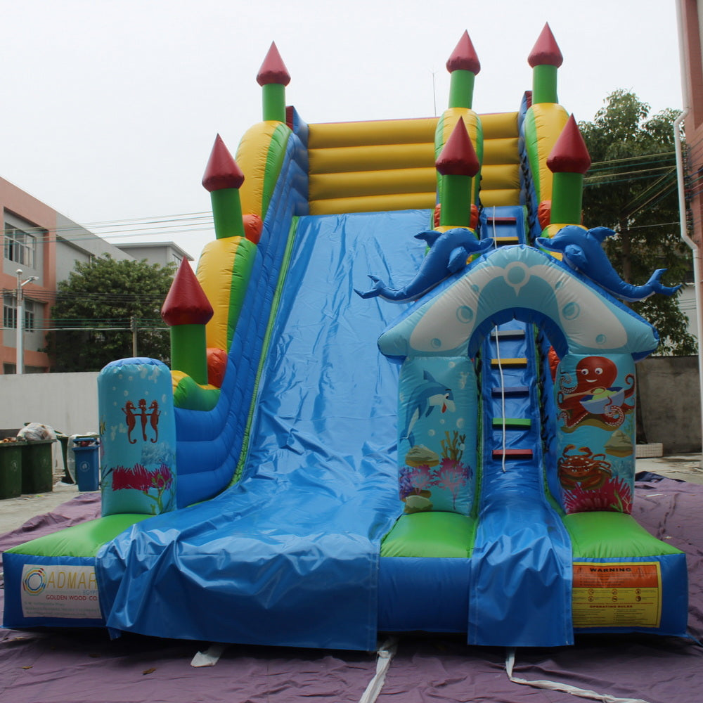 Ocean Commercial Inflatable Slide | yardbouncycastle – yardbouncehouse