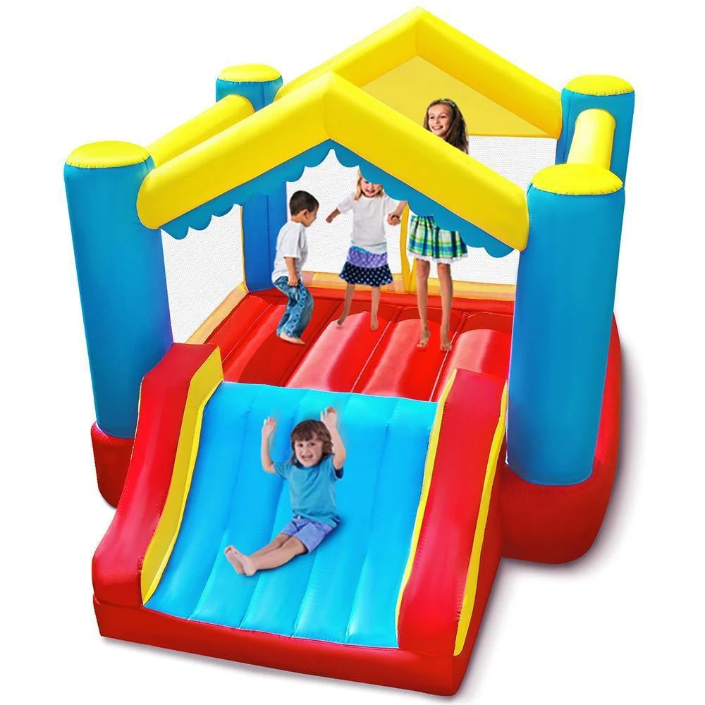 YARD 6209 Super Slide Inflatable Jumper with Blower – yardbouncehouse